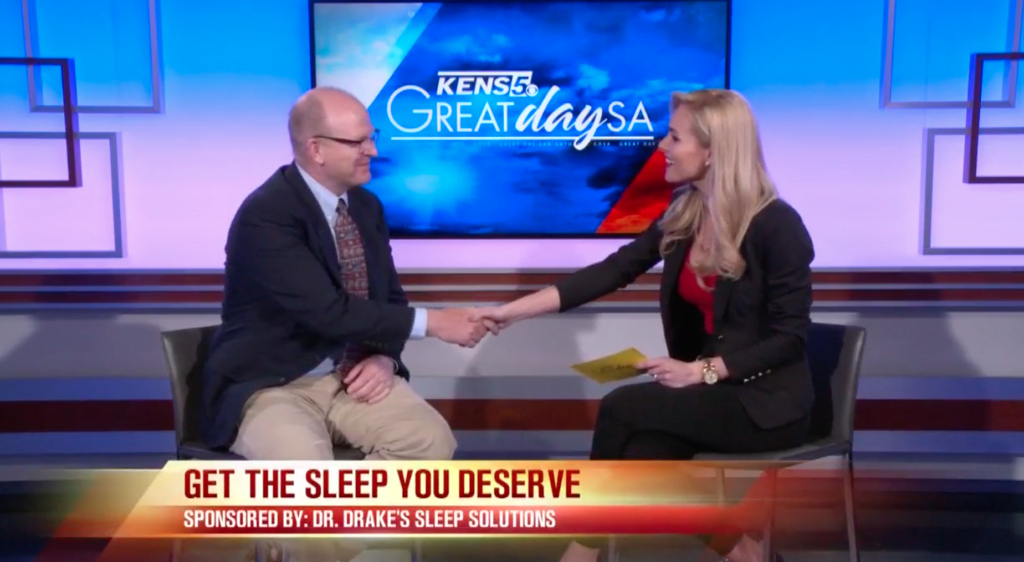 Dr. Drake on Kens 5 Great Day SA - Dr. Drake's Sleep Solutions